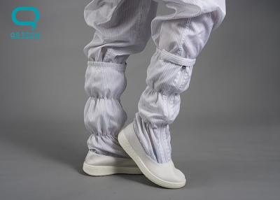 China 0.5cm Grid Safety Cleanroom ESD Shoes Electronic Factor for sale