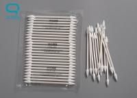 China Clean Room Dust Free Cotton Paper Stick Swabs  78mm Length  Biodegradable for sale