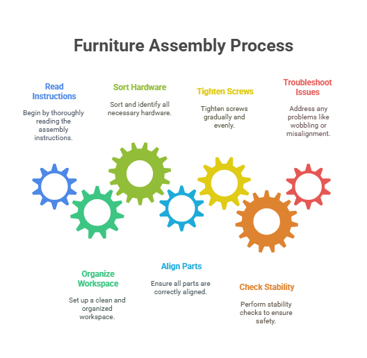latest company news about Common Mistakes to Avoid When Assembling Furniture 0