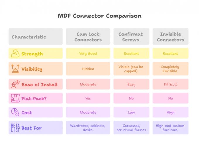 latest company news about How to Choose the Best Connectors for MDF Furniture  0
