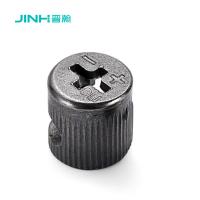 China Carbon Steel Eccentric Cam Lock Invisible For Knockdown Furniture for sale