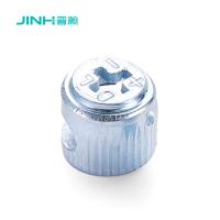China High Strength Locking Nuts Furniture Eccentric Wheel Nut Adjustable Bed Frame Attachment for sale
