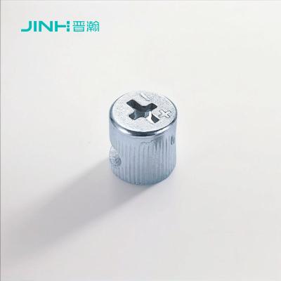 China 12.5mm Height Zinc Plated Locking Cam Nut Furniture Cam Connector for sale