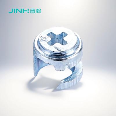 China Zinc Plated Furniture Cam Lock Custom Panel Furniture Connection Kits for sale