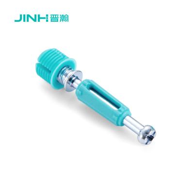 China Customized Logo 36mm Length Cam Lock Bolt Screw Cam Post Screw for sale