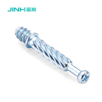 China 12N Torque Easy Assemble Furniture Locking Screw Cam Lock Fastener Screw for sale