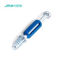 China 40mm Length Connector Cam And Bolt Cam Lock Bolt High Durability For Rta Furniture for sale