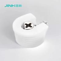 China Durable White Shelf Holder Pegs Cabinet Shelf Support Pins High Strength Nickel Plated Finish for sale