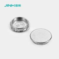 China 10mm Diameter Chrome Screw Caps Plastic Screw Caps Versatile Fittings OEM for sale