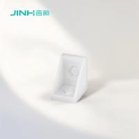 China Compact Plastic Corner Supports OEM 2 Hole For Sturdy Flat Pack Furniture Assembly for sale