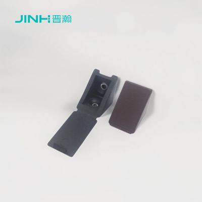 China 10x10mm Size Plastic Corner Fixings High Performance Plastic Corner Shelf Bracket for sale