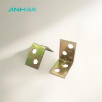 China 10x19.5mm Size Metal Corner Brackets Sturdy For Flat Packed Furniture for sale