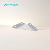 China 235x103x61mm Metal Corner Brackets Triangle Furniture Hardware OEM for sale