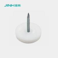 China High Stability Furniture Feet Nail Plastic Nail Glides OEM Hardware Noise Reduction for sale