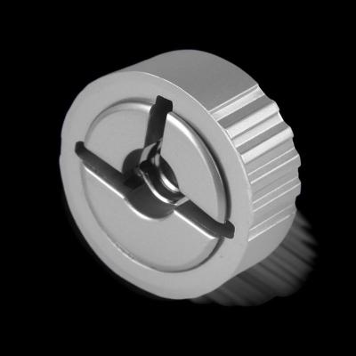 China Panel Furniture Manufacturing Minifix Cam Lock Using Anti rotation Vertical Ridges Friction Mechanism and Known as Minifix Cam Wheel for sale