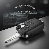 China 1000 Key Combination Hidden Cameras in Cars Featuring 90 Degrees Rotation for Wide Angle Coverage and Covert Surveillance for sale