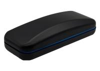China Fashion Black Hard Plastic Eyeglass Case Custom Printing for sale
