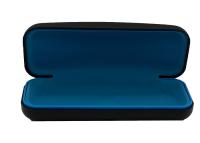 China Fashion Black Hard Plastic Eyeglass Case Custom Printing for sale