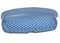 China Customize Clear Glasses Case Plastic Sunglasses Packaging Silk Printing Logo for sale