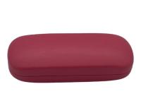 China Eco Friendly Clamshell Metal Glasses Case , Custom Logo Glasses Case for sale