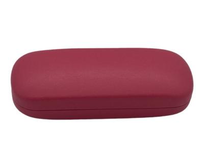 China Eco Friendly Clamshell Metal Glasses Case , Custom Logo Glasses Case for sale