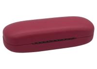 China Eco Friendly Clamshell Metal Glasses Case , Custom Logo Glasses Case for sale