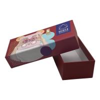 China 17cm Cardboard Sunglasses Box , Rigid Cardboard Gift Box Luxury Top And Bottom for sale