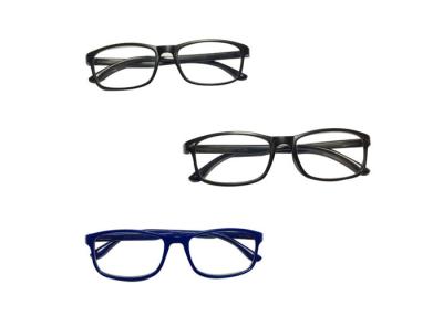 China TR90 Acrylic Reading Glasses 138x53mm Presbyopic Eyewear OEM Custom for sale