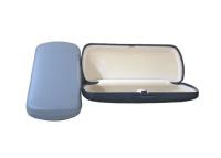 China Custom Logo ABS Plastic Sunglasses Case 158x68x37mm for Optical Eyewear for sale
