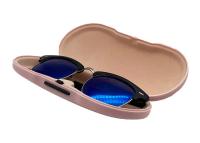 China Eco Friendly Plastic Glasses Case , Girl Literary Retro Sunglasses Case for sale