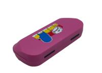 China ABS Injected Plastic Kids Glasses Case 146x60xmm Custom Printing Logo for sale