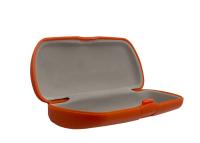 China Transparent Top Black Base Plastic Sunglasses Case 160x70x68mm Injection Molded for sale