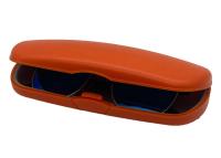 China Custom Logo ABS Plastic Sunglasses Case 165x65x40mm Multi Color for sale