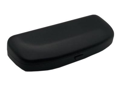 China Black Beige Inside PS Flocking Hard Case Eyeglass Case 158x62x35mm ABS for sale