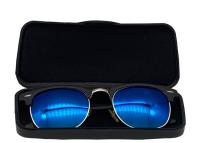 China Mirror Effect Hard Shell Plastic Glasses Case 151x63x37mm PP Optical Sunglasses Box for sale