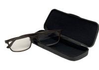 China Mirror Effect Hard Shell Plastic Glasses Case 151x63x37mm PP Optical Sunglasses Box for sale