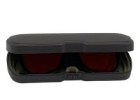 China Grey ABS Injected Plastic Sunglass Case 165x74x40mm for sale