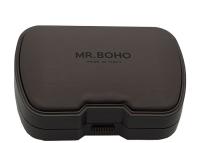 China Plastic Custom Logo Glasses Case 112x80x45mm for Foldable Reading Glasses for sale
