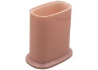 China Pink PS Injected Custom Eyeglasses Case For Car Sun Visor for sale