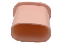 China Pink PS Injected Custom Eyeglasses Case For Car Sun Visor for sale