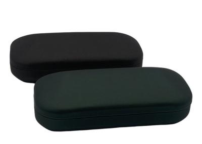 China Leather Metal Eyeglass Case Custom Logo Printing for sale