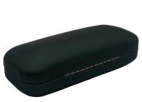 China Leather Metal Eyeglass Case Custom Logo Printing for sale