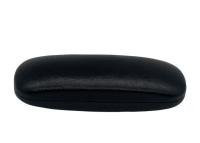 China Black Clamshell Hard Metal Sunglass Case 160x64x41mm for sale