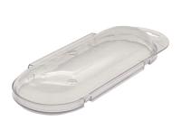 China Transparent Plastic Sunglasses Case 165x70x31mm Custom Logo OEM for sale