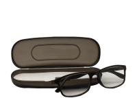 China Black Plastic Glasses Case 156x61x44mm Slim Waterproof Eyeglass Case for sale