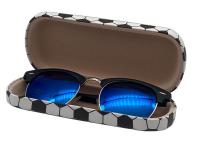 China Hard Metal Kids Glasses Case 155x64xmm Custom Logo Printing Cute Eyeglass Box for sale