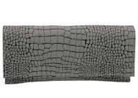 China Crocodile Grain Magnetic Leather Sunglasses Pouch for sale
