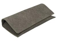 China Grey Leopard Print OEM ODM PU Leather Glasses Case for sale