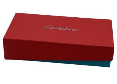 China Red Top And Bottom Cardboard Sunglasses Box , Custom Sunglasses Box for sale