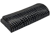 China Custom Logo PU Leather Hard Glasses Case 146x56x27mm for Optical Glasses for sale